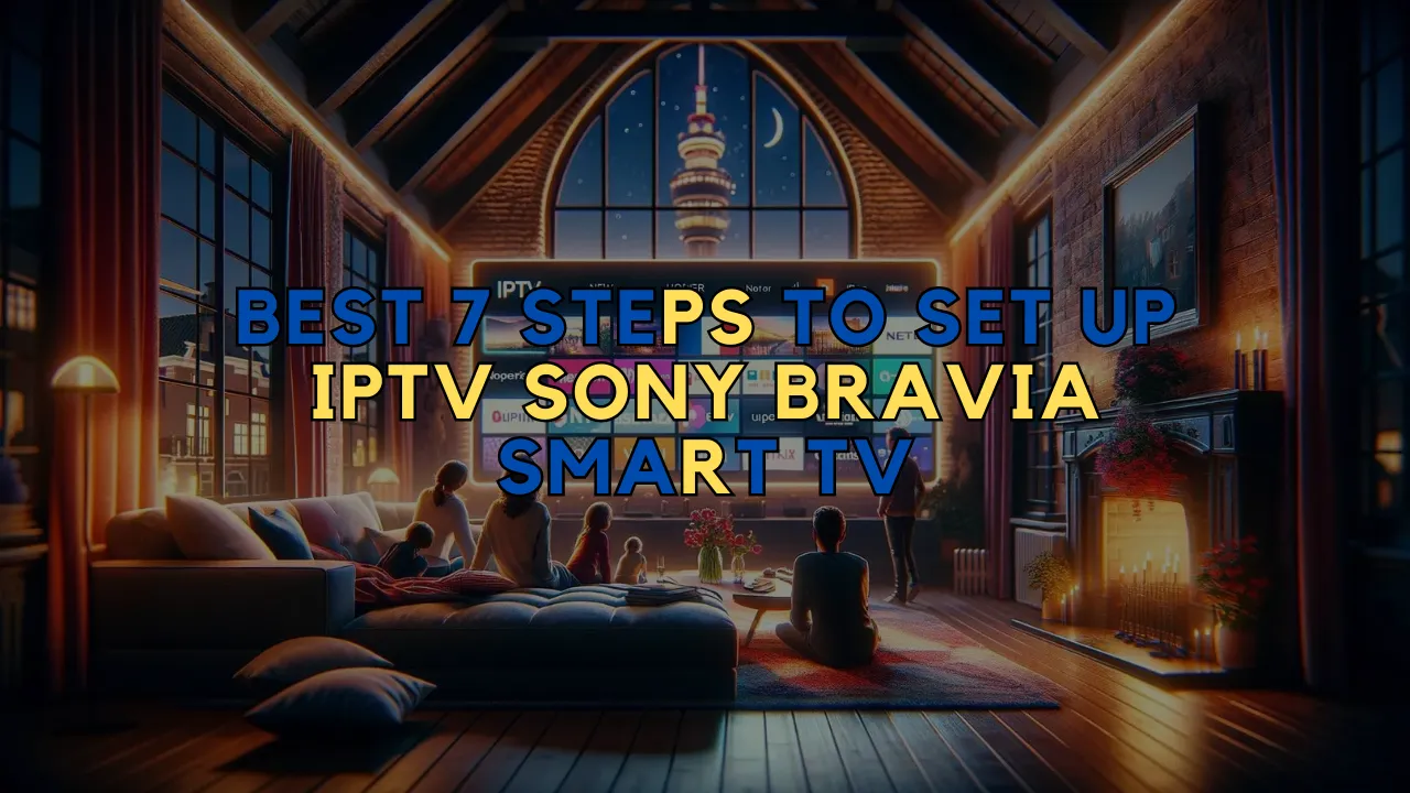 Best 7 Steps to Set Up IPTV Sony Bravia Smart TV